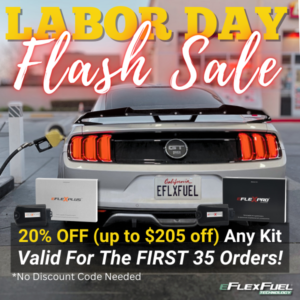 eFlexFuel E85 flex fuel conversion kit installation